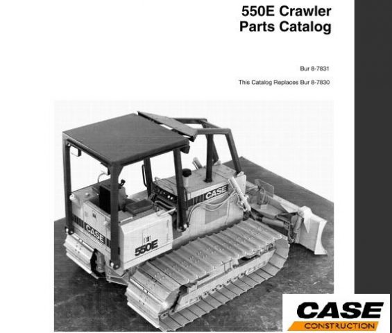 Case 550E Crawler Parts Catalog Manual | Service Repair Manuals PDF