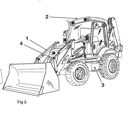 136 JCB Backhoe Loader (214 3CX – 14, 215 3CX – 15, 215E 3C – 15, 217 ...
