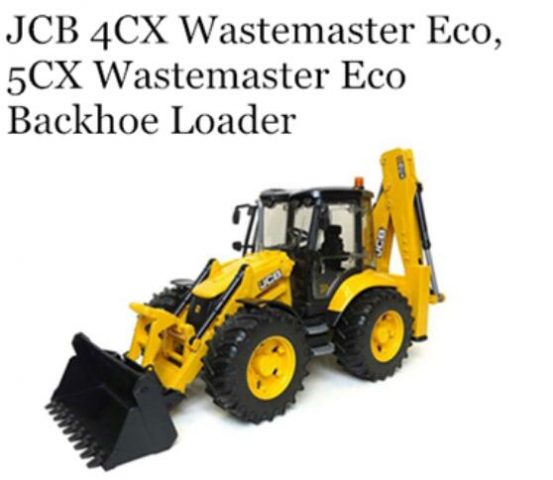 JCB 4CX Wastemaster Eco, 5CX Wastemaster Eco Backhoe Loader Operator’s ...