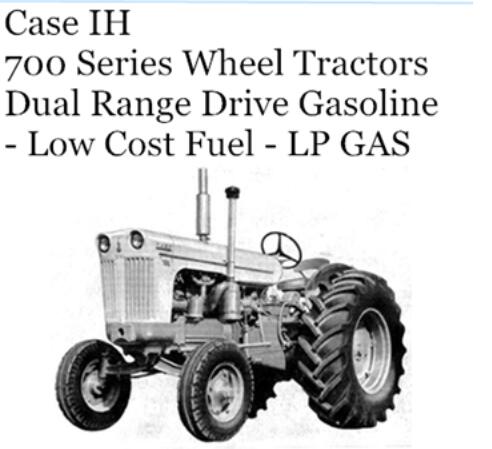 025 Case IH 700 Series Wheel Tractors Dual Range Drive Gasoline – Low ...