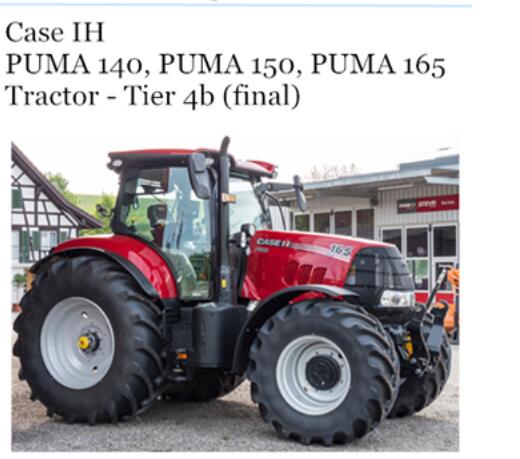 Case IH PUMA 140, PUMA 150, PUMA 165 Tractor – Tier 4b (final) Operator ...